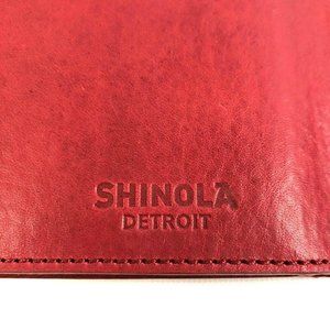 Shinola | Office | Shinola Red Leather Journal Cover 8pg Notebook And ...